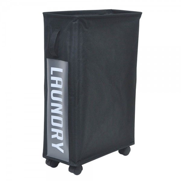 ΚΑΛΑΘΙ ΑΠΛΥΤΩΝ ΥΦΑΣΜΑΤΙΝΟ ΜΑΥΡΟ 40L ANKOR