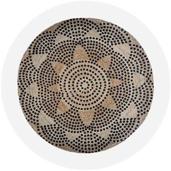 Στρογγυλά Χαλιά 100–200 cm – Μαλλί, Jute & Συνθετικά | Kollises