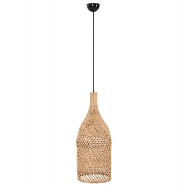 ΦΩΤΙΣΤΙΚΟ ΟΡΟΦΗΣ HM7885 ΚΡΕΜΑΣΤΟ ΑΠΟ RATTAN ΣΕ ΦΥΣΙΚΟ ΧΡΩΜΑ Φ23x148Yεκ.