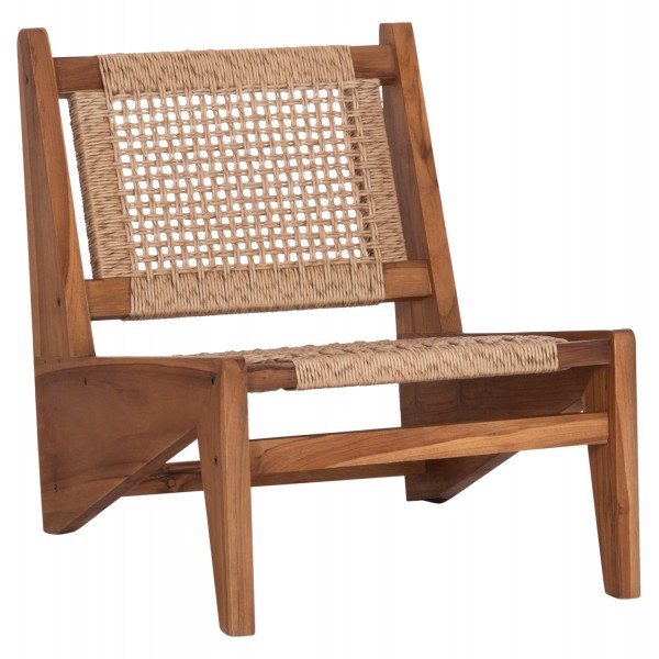 ΚΑΡΕΚΛΑ LOUNGE LUKILLA HM9913 ΞΥΛΟ TEAK ΣΕ ΦΥΣΙΚΟ--ΣΥΝΘ.ΣΧΟΙΝΙ ΜΠΕΖ 55 ...