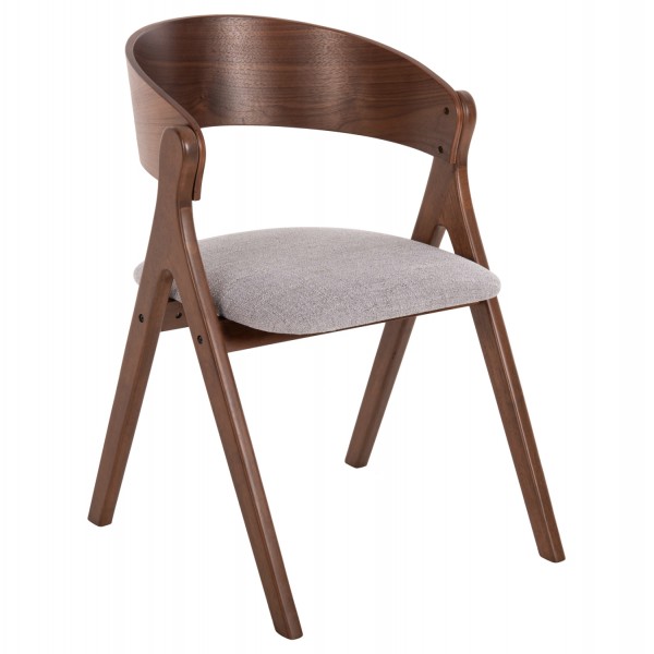 ΚΑΡΕΚΛΑ NEKKER HM9739.01 RUBBERWOOD ΣΕ ΚΑΡΥΔΙ-ΜΠΕΖ ΥΦΑΣΜΑ ΚΑΘΙΣΜΑ ...