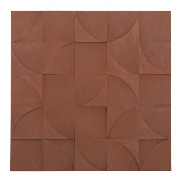 ΠΙΝΑΚΑΣ ΤΕΤΡΑΓΩΝΟΣ ΣΕΙΡΑ SANTORINI HM4524 MDF ΣΕ ΚΑΦΕ ΧΡΩΜΑ 80x5(πάχος ...