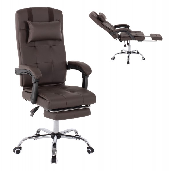 ΠΟΛΥΘΡΟΝΑ ΓΡΑΦΕΙΟΥ ΔΙΕΥΘΥΝΤΙΚΗ ΚΑΦΕ HM1057.19 ΜΕ ΠΤΥΣΣΟΜΕΝΟ ΥΠΟΠΟΔΙΟ ...