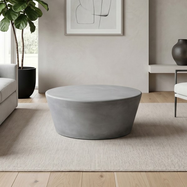 Concrete Τραπ.σαλονιού D.75Cm Cement Grey